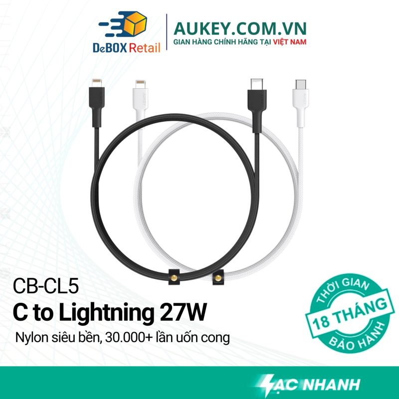 CÁP SẠC - Aukey.com.vn